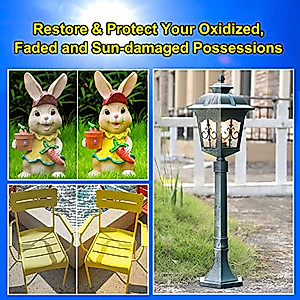 RENOVADOLT Outdoor Color Restorer 16.5oz Plastic Vinyl Shutter Restorer Faded Sun-Damaged and Oxidized Possessions and Protects from Future Wear