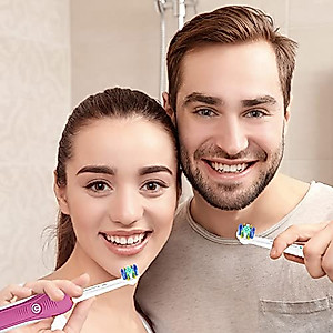Aoremon Replacement Brush Heads for Oral b Braun Floss Action Pro 7000 Pro 1000 Pro 3000 Pro 5000 Vitality Toothbrush Models, 12Pack