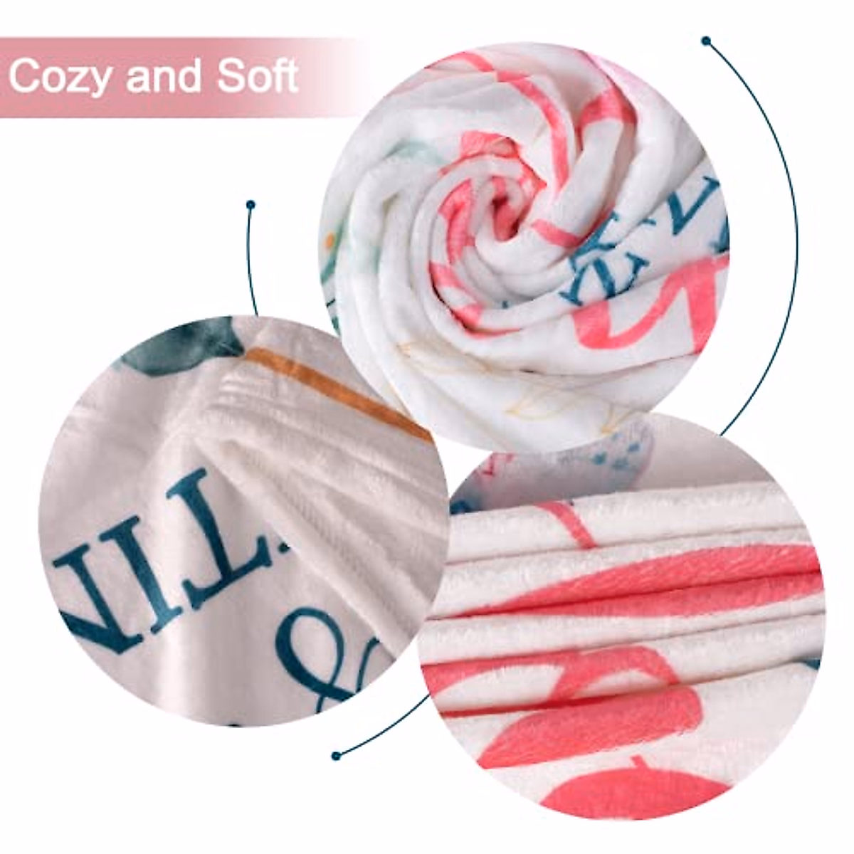 70th Birthday Gifts for Women,70th Birthday Decorations for Women,70th Birthday Gift Ideas,Happy 70th Birthday Decorations for Her,Wife,Sister,Friend,Soft Throw Blanket 50" X 60"