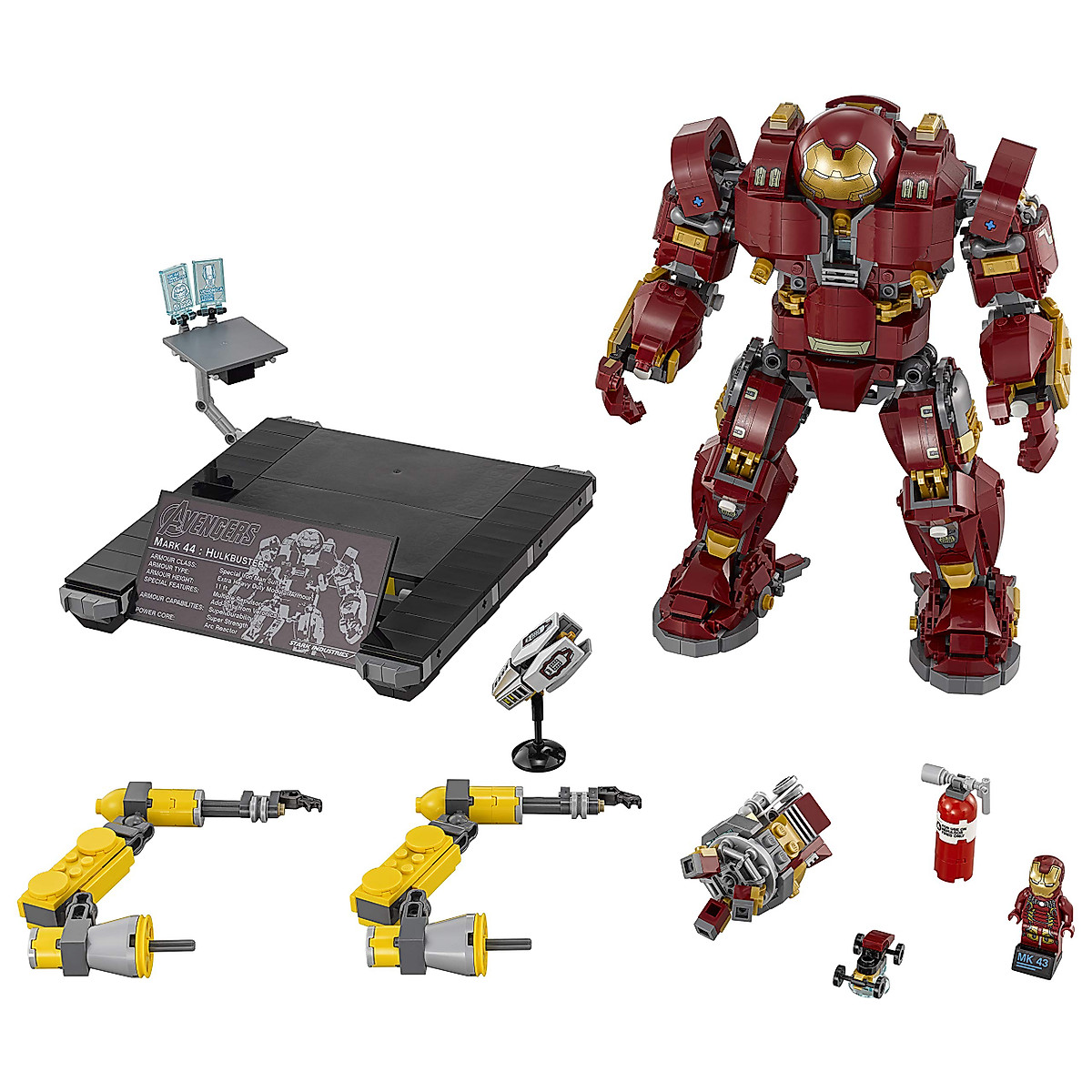 LEGO Marvel Super Heroes Avengers: Infinity War The Hulkbuster: Ultron Edition 76105 Building Kit (1363 Pieces)