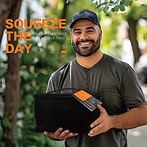 Gift Baskets for Men Bath and Body Gift Set Body & Earth Citrus Scented Mens Bath Set with Body Lotion, Shower Gel, Bubble Bath, Loofah & More, Birthday Gifts for Men