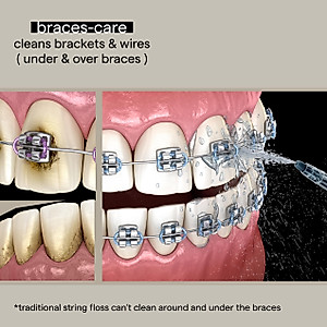 MOUTHARMOR Mouth Armor Cordless Water Flosser & Electric Toothbrush Combo (Mouth Armor + Dental Floss)