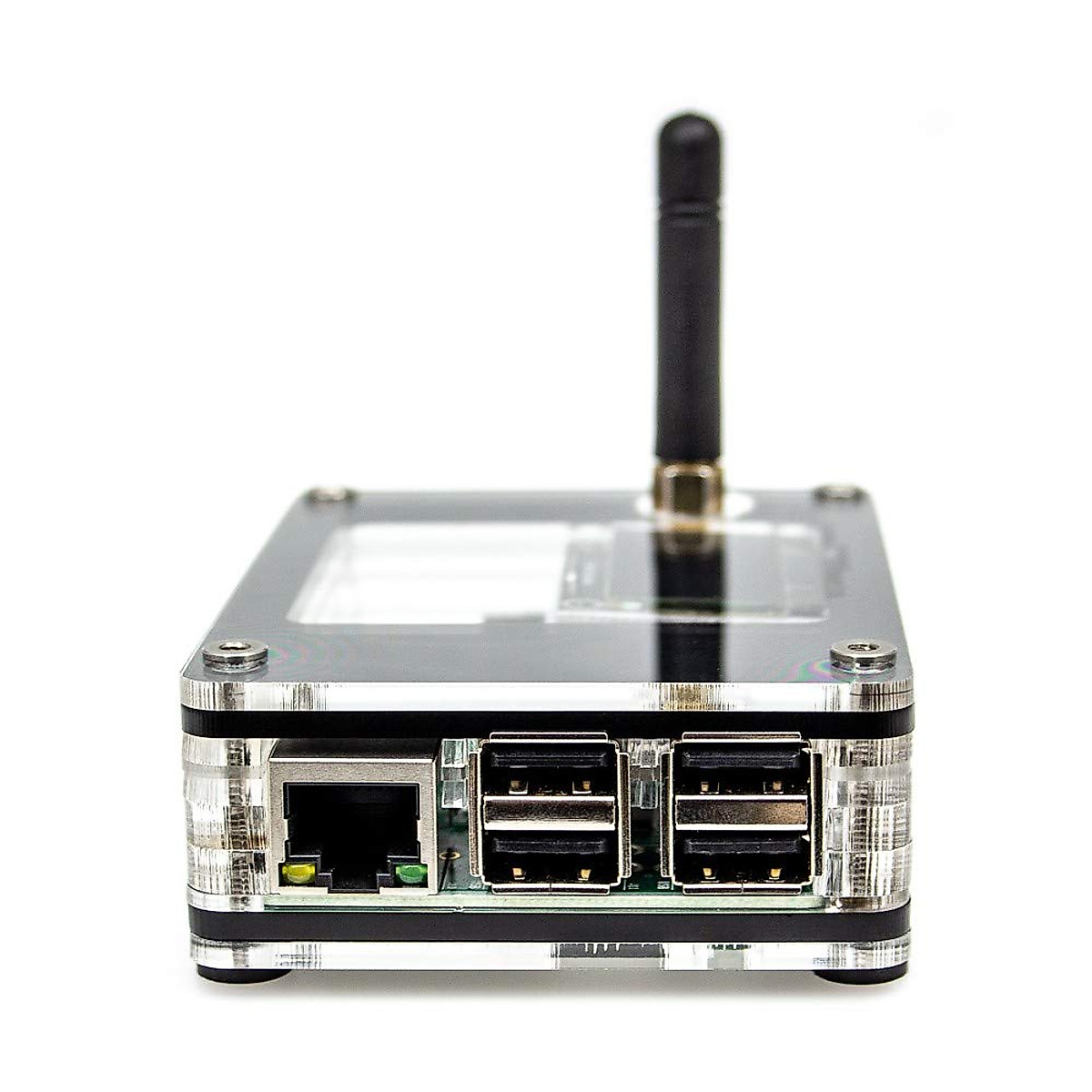 C4Labs ZRPi-1AS case for Raspberry Pi4, Pi3 B+ and ZUMspot with Attached 1.3 OLED