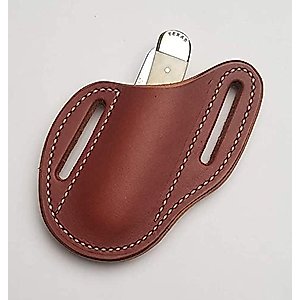 Leather Knife Sheath (SMSLbrn)