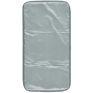 GOODGEAR Baby Diaper Backpack, Large Travel Bag for Mom or Dad with Stroller Straps and Changing Pad - Waterproof Large Capacity Overnight Back Pack with Big Pockets and Compartments, Grey