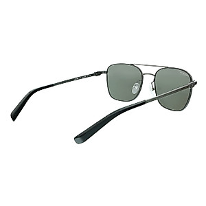 Salvatore Ferragamo Rectangular Sunglasses SF158S 015 Gunmetal/Black 53mm 158