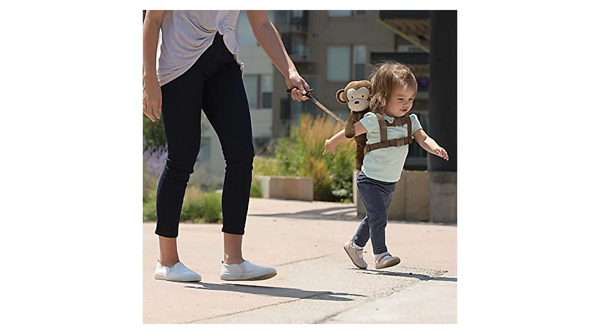 Travel Bug Monkey 2-in-1 Toddler Safety Harness & Backpack