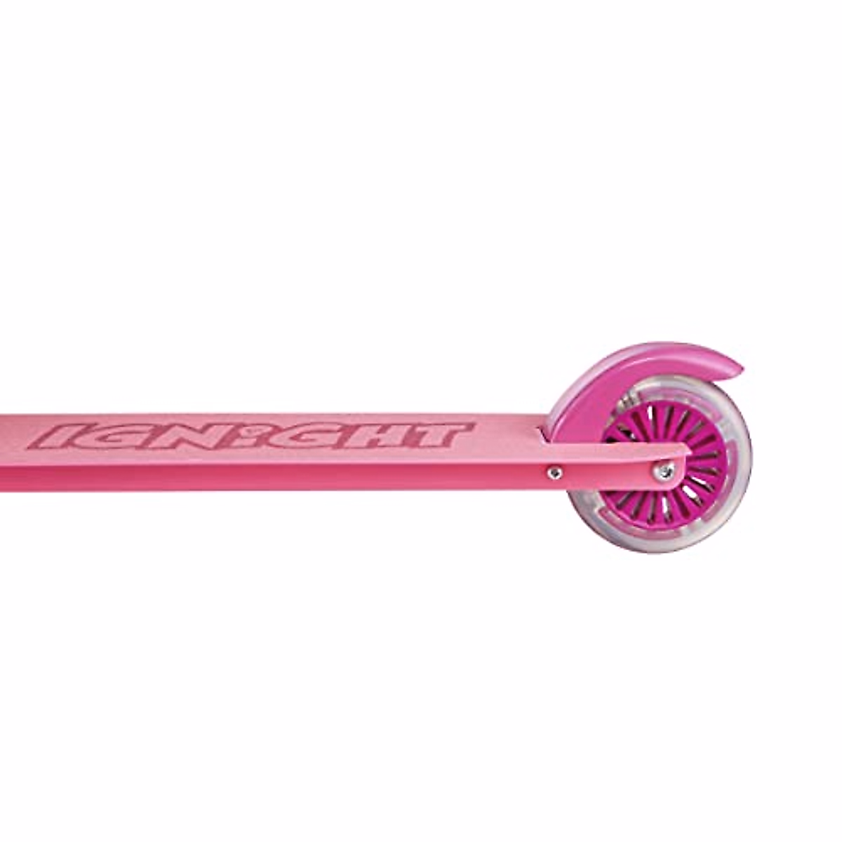 Voyager 2 Wheel Kick Scooter with Light Up Wheels and T-bar – Foldable, Non-Slip Deck, Comfortable & Smooth Ride