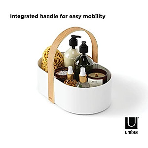 Umbra Bellwood Caddy White/Natural