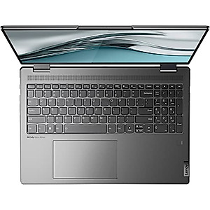 2023 Lenovo Yoga 7i 16" Touchscreen 2.5K 2560x1600 400nits 2-in-1 Laptop, 12th Gen Intel 12-Core i5-1240P up to 4.4GHz, 8GB LPDDR5 RAM, 256GB PCIe SSD, WiFi 6, BT5.1, Windows 11, BROAG Extension Cable