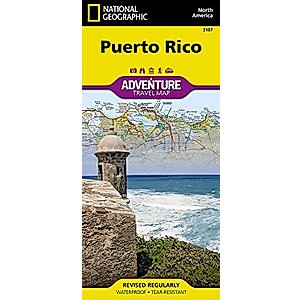 Puerto Rico Map (National Geographic Adventure Map, 3107)