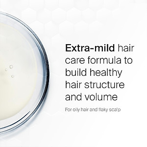 SEBAMED Anti-Dandruff Shampoo - Scalp Balancing Hair Care for Oily Dandruff Prone Scalp (1 Liter with Pump + 200mL)