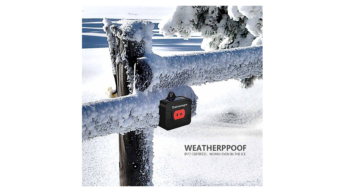 Univerayo Coyote Deterrent Solar Light - 4 Pack