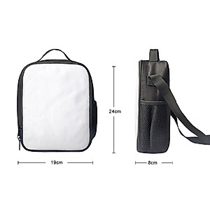3D Tiger Lunch Bag Kids Small School Shoulder Cooler Bags Stylish for Children