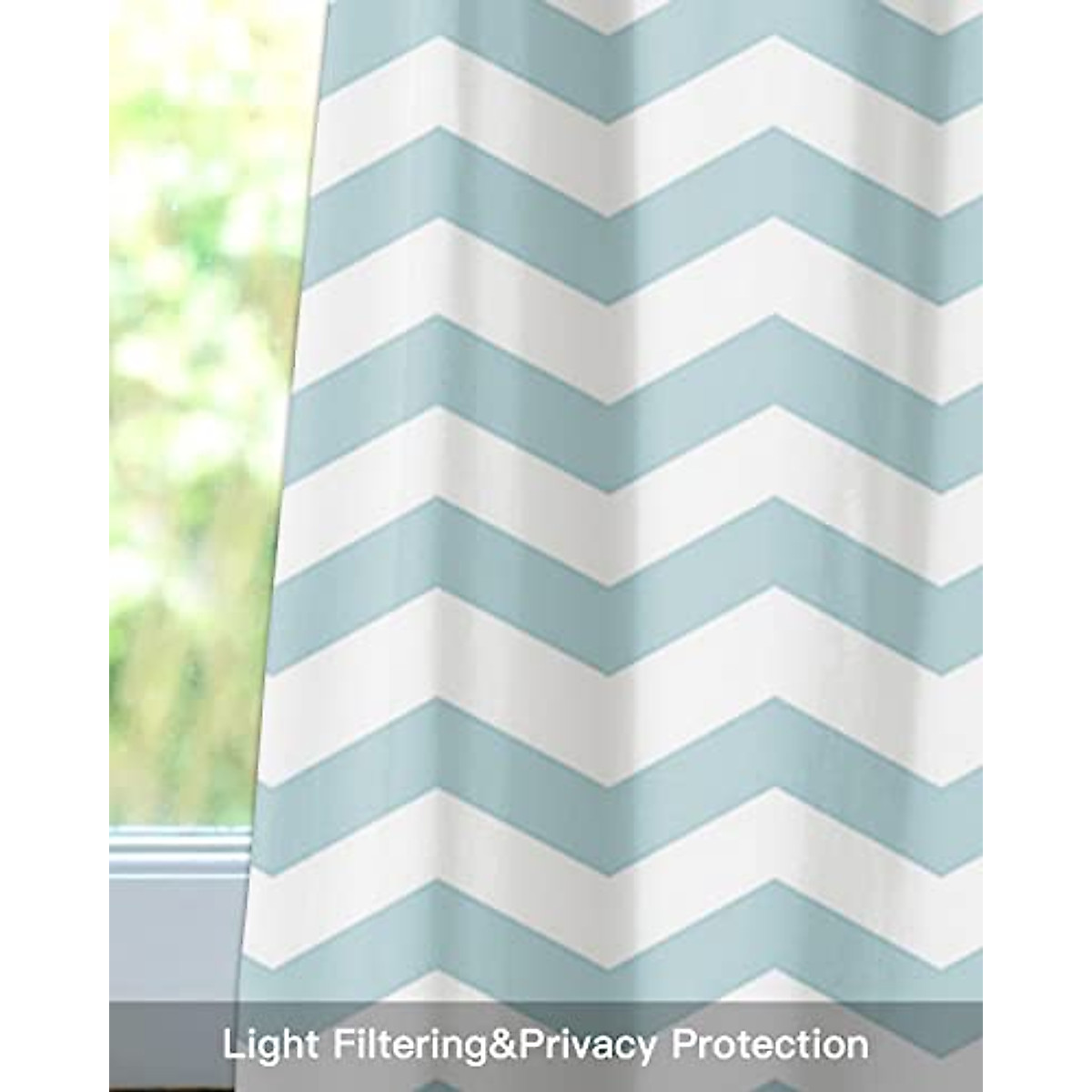 Artwork Store Valances Windows Curtain Gray and Teal Chevron Zig Zag Dachshund Kitchen Valances Rod Pocket Window Treatment Short Curtains Valance for Window 1 Panel,42 by 18 inches