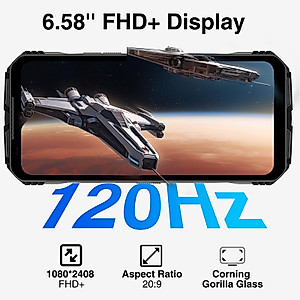 DOOGEE V MAX Plus(2024) 5G Rugged Smartphone,22000mAh 36GB+512GB,200MP+32MP+20MP Night Vision Rugged Cell Phone,Android 14 Rugged Phone