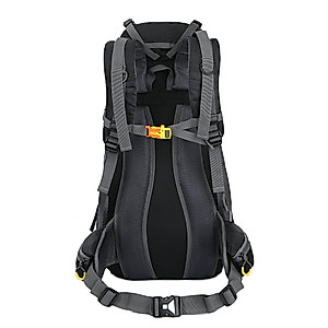 WoneNice 50L(45+5) Waterproof Hiking Backpack - Outdoor Sport Daypack with Rain Cover