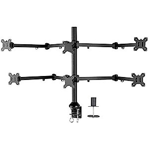 VIVO Steel Hex 23 to 32 inch LED LCD Computer Monitor, Heavy Duty Desk Mount, Fully Adjustable Stand, Holds 6 Screens, STAND-V106A
