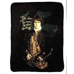 Outlander Jamie Fraser Fleece Blanket