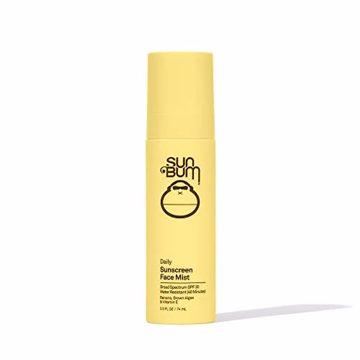 Sun Bum Skin Care SPF 30 Daily Sunscreen Face Mist | Vegan and Reef Friendly (Octinoxate & Oxybenzone Free) Broad Spectrum UVA/UVB Facial Sunscreen Spray with Vitamin E | 2.5 Fl oz