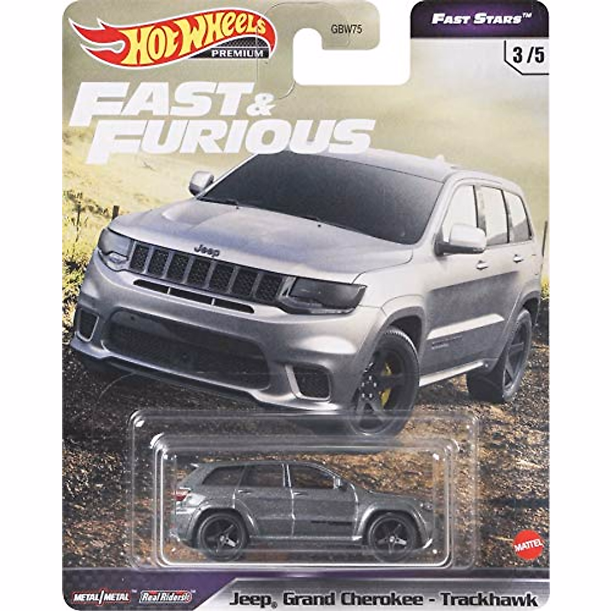 Hot Wheels Fast & Furious Jeep Grand Cherokee-Track Hawk