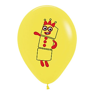 Numberblocks Balloons 20 pack 12" Latex Balloon Numberblocks Theme Party Supplies Children's Birthday Party Supplies Decorations