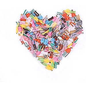 N/C 100 Pcs 1:100 HO Scale Models People Set, Hsxxf Tiny People Model People Hand Painted Figures DIY Resin Colorful Painted Mixed Seated Sitting Pose (1:100)