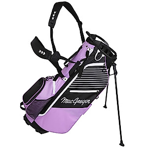 MacGregor Golf Ladies VIP 14 Divider Stand Carry Bag with Full Length Dividers Lilac/Black