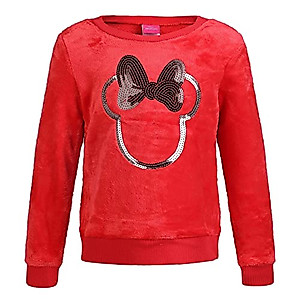 Disney Minnie Mouse Girls Sweater and Legging Pants Set for Toddlers and Big Kids