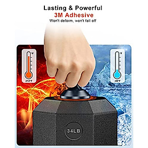 SUPERONE Fits MagSafe Car Mount, [Strongest Magnets] Hand Free 360° Rotation [No Drop Genuine 3M Adhesive] Magnetic Dashboard Car Holder for iPhone 14 13 12 Pro Max MagSafe Case