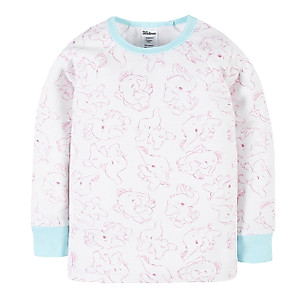 Canticos Unisex-Baby Girls' 4-Piece Snug Fit Cotton Pajamas, Pink, 18 Months