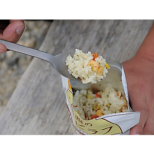 Snow Peak Titanium Foon - Durable and Lightweight Titanium - 1.3 x 6.4 in