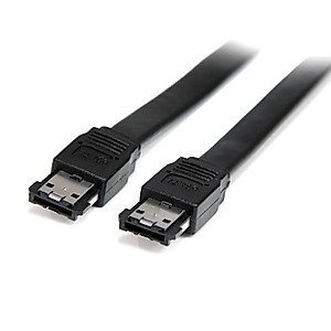 StarTech.com 6 ft Shielded External eSATA Cable M/M - 6ft External SATA Cable - 6ft eSATA Cable (ESATA6)