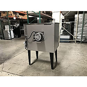 Commercial Convection Oven, Natural Gas or Propane, 54000 BTU, Single Deck, Four Legs, Restaurant Kitchen Bakery COG-1