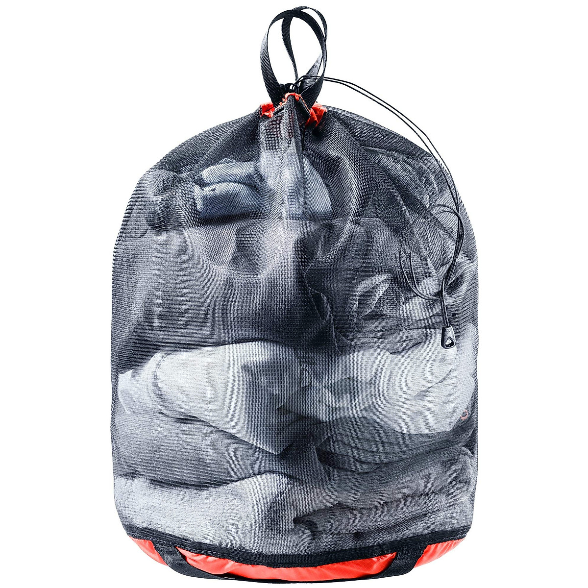Deuter Mesh Sack 5, Papaya-Black, 5L