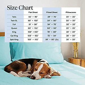 LuxClub 6 PC Queen Sheet Set, Bamboo Sheets Queen Size, Deep Pockets 18" Eco Friendly Wrinkle Free Cooling Bed Sheets Machine Washable Hotel Bedding Silky Soft - Aqua Queen