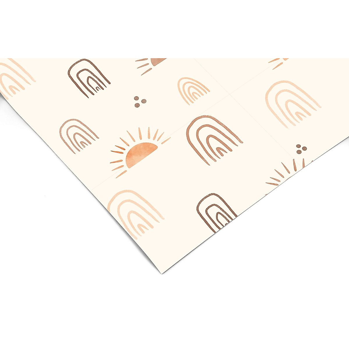 Sunshine Rainbows Contact Paper | Shelf Liner | Drawer Liner | Peel and Stick Paper 1273 12in x 96in (8ft)