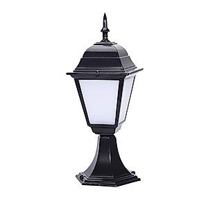 Lights Outdoor IP65 Retro LED Aluminum Pillar Post Lights, Villa Outdoor Lanterns Pillar Column Lighting Lamp, Landscape Commercial Streetlights Stadium