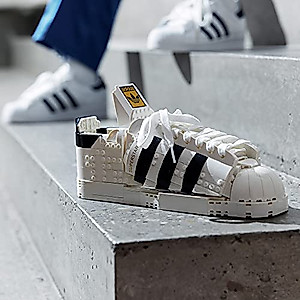 LEGO Adidas Originals Superstar 10282 Building Kit; Build and Display The Iconic Sneaker; New 2021 (731 Pieces)