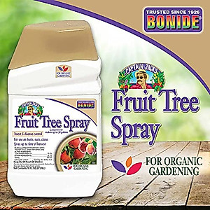 Bonide Captain Jack's Fruit Tree Spray, 16 oz Concentrate, Insect & Disease Control Spray for Organic Gardening