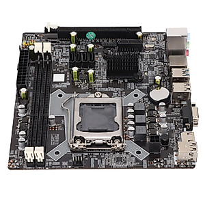 Gaming Motherboard, CPU LGA 1150 Socket Computer Motherboards, DDR3 1600/1333/1066 MHz Memory, Integrated Chip Sound Card, Network Card, Gaming Mainrboard for Desktop Computers