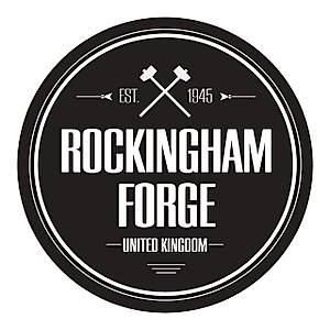 Rockingham Forge Universal Upright Knife Block Holder for 20 Knives Blades up to 20cm Long, 18.5 x 10.5 x 22.5 cm, Matt Black