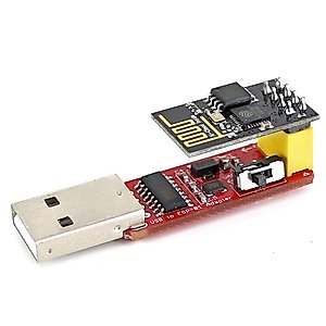 Wishiot ESP8266 ESP-01S 4MB Serial WiFi Wireless Transceiver Module + CH340G Programmer USB to ESP-01 Wireless Adapter Module 4.5-5.5V