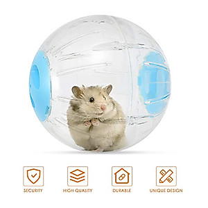 POPETPOP Hamster Running Ball Exercise Ball Small Animal Run- About Mini Ball Spinner Toys for Gerbils Mice Degus Guinea Pigs Hedgehog