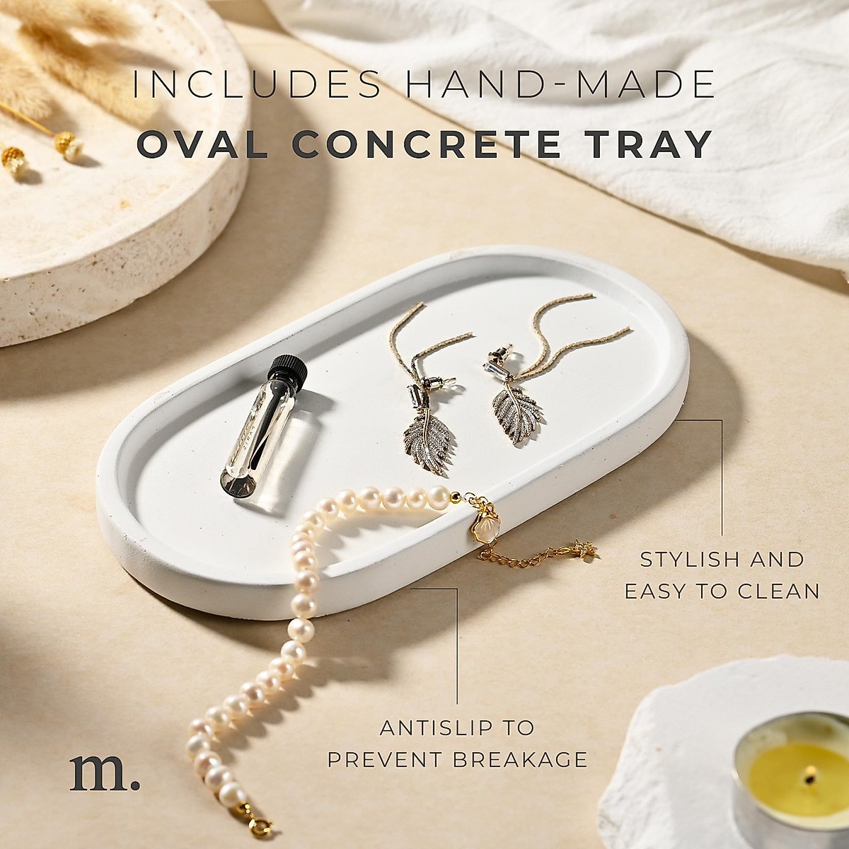 MaisoNovo Soap Dispenser 3-Piece Set | 16.9oz White Bottles with Gold Stainless Steel Pumps