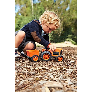 Green Toys Tractor Vehicle, Orange