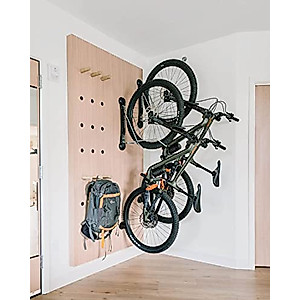 Steadyrack Bike Racks - Classic Rack - Wall Mounted Bike Rack Storage Solution for your Home, Garage, or Bike Park - 4 Pack