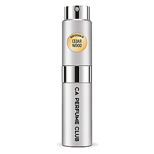 CA Perfume Impression of Emra Cedarwood For Women & Men Fragrance Concentrated Long Lasting Eau de Parfum Spray Refillable Glass Atomizer Bottle 0.27 Fl Oz/8ml-X1