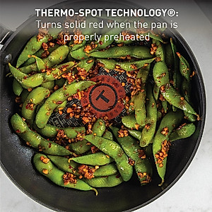 T-fal Ultimate Hard Anodized Nonstick Sauté Pan 8 Inch Oven Safe 400F Cookware, Pots and Pans, Dishwasher Safe Grey