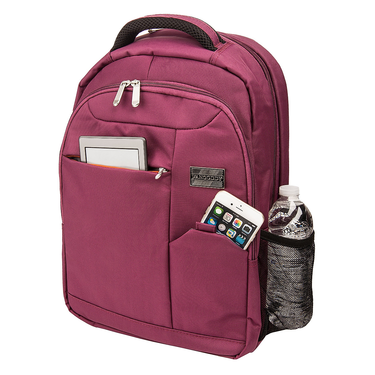 Mouse, USB Hub, Secure Purple Laptop Backpack 15-inch Made for Inspiron, Dell Latitude, Vostro, XPS, Precision, G15 G3 G5 G7